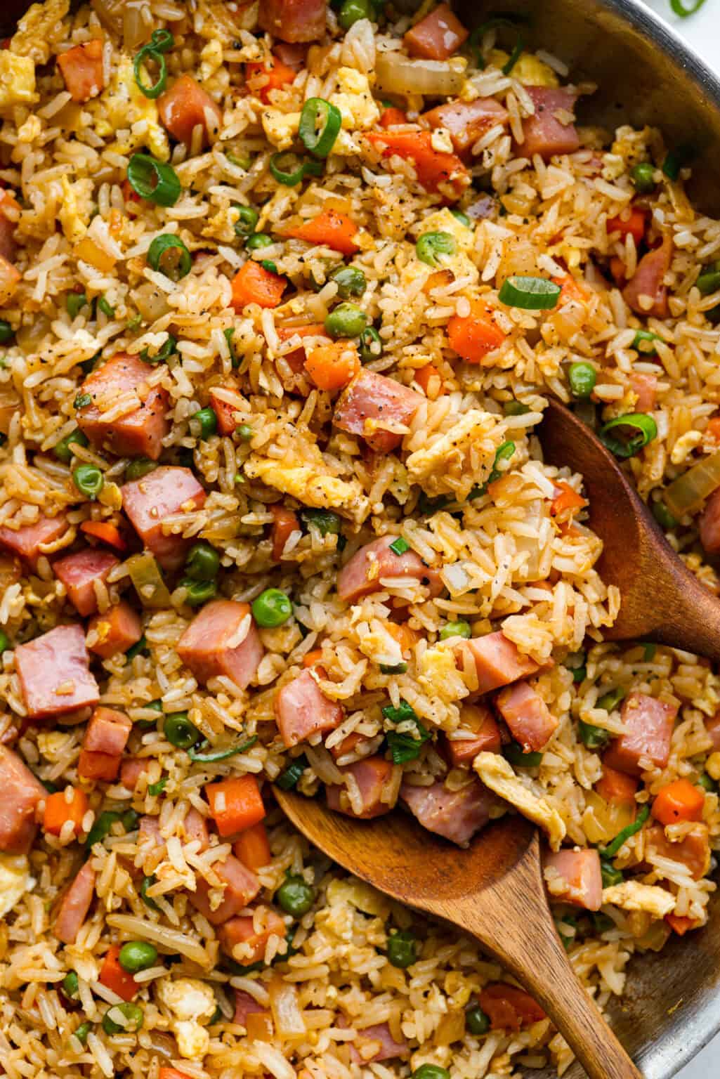 Better than Takeout Ham Fried Rice | The Recipe Critic