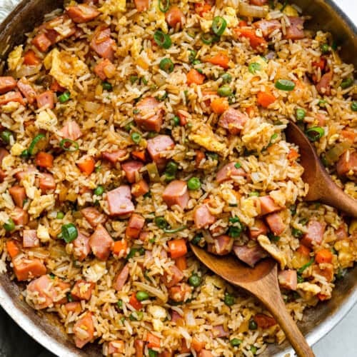 Better than Takeout Ham Fried Rice | The Recipe Critic