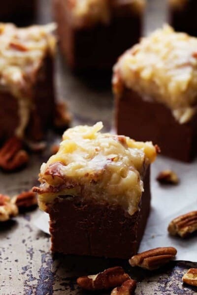 German Chocolate Fudge | The Recipe Critic