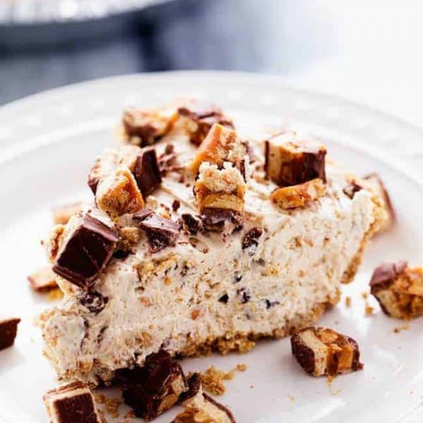 No Bake Snickers Bar Pie Recipe | The Recipe Critic