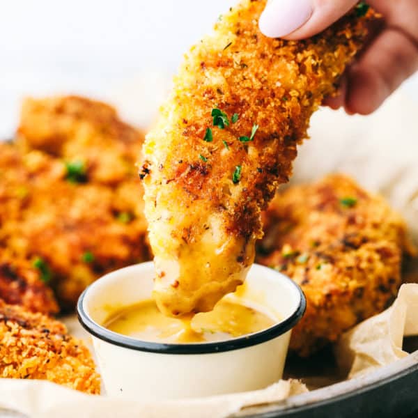 Garlic Parmesan Chicken Tenders Recipe | The Recipe Critic