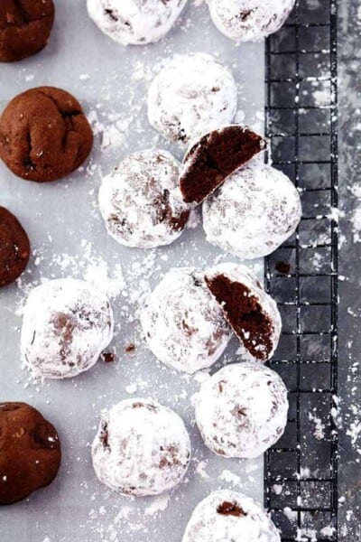 Chocolate Snowball Cookies | The Recipe Critic