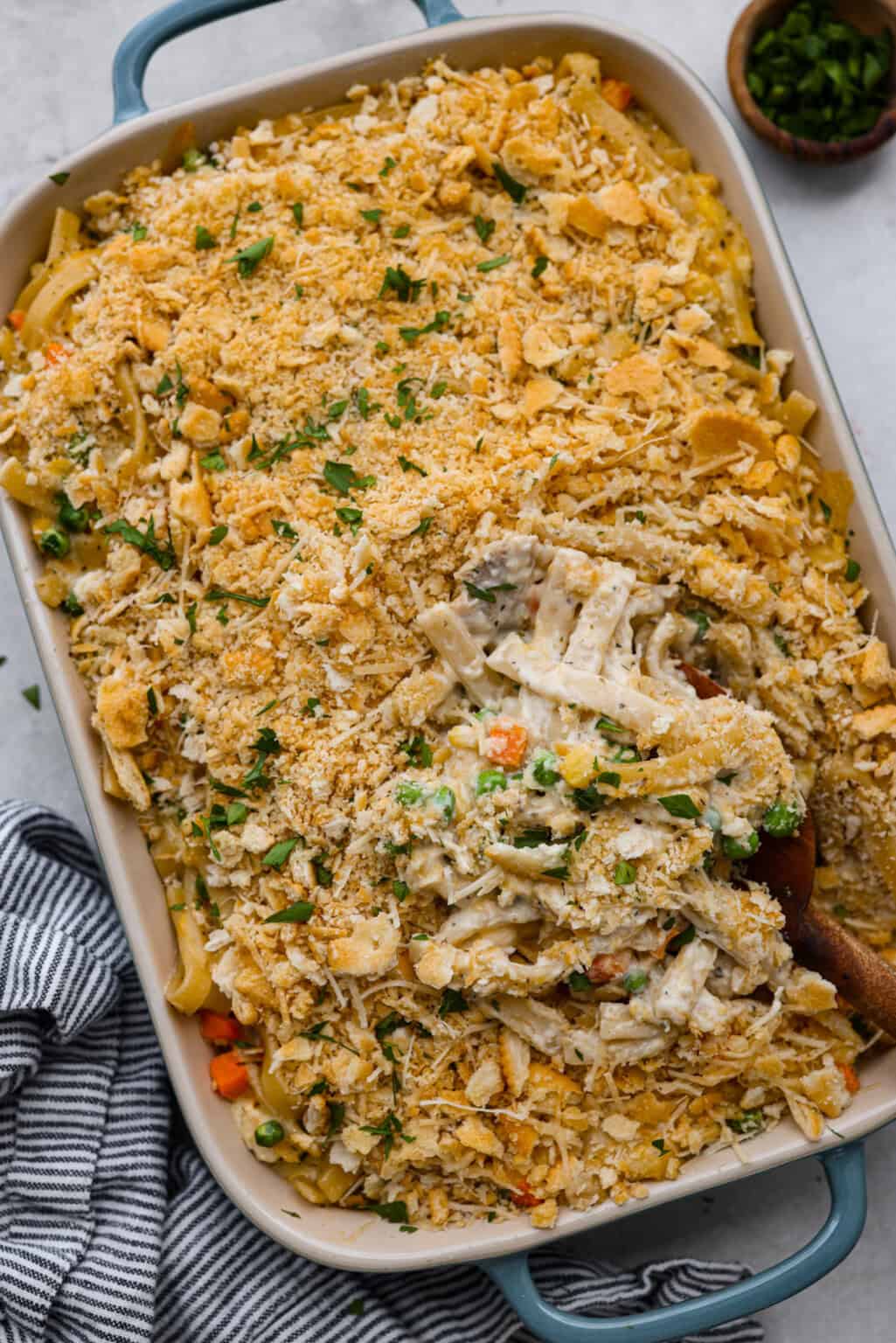 Chicken and Dumpling Casserole Recipe | Easy Comfort Food | The Recipe ...