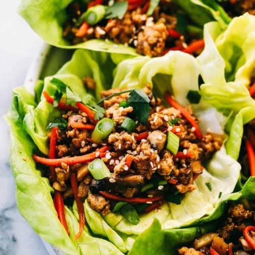 Asian Turkey Lettuce Wraps Recipe | The Recipe Critic