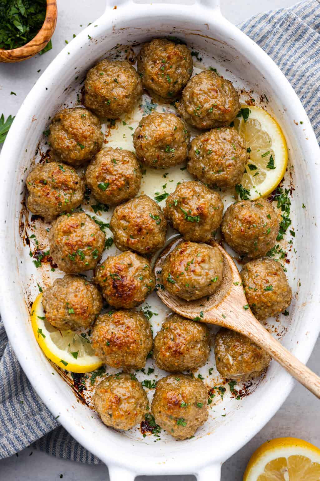 Easy Baked Turkey Meatballs | The Recipe Critic