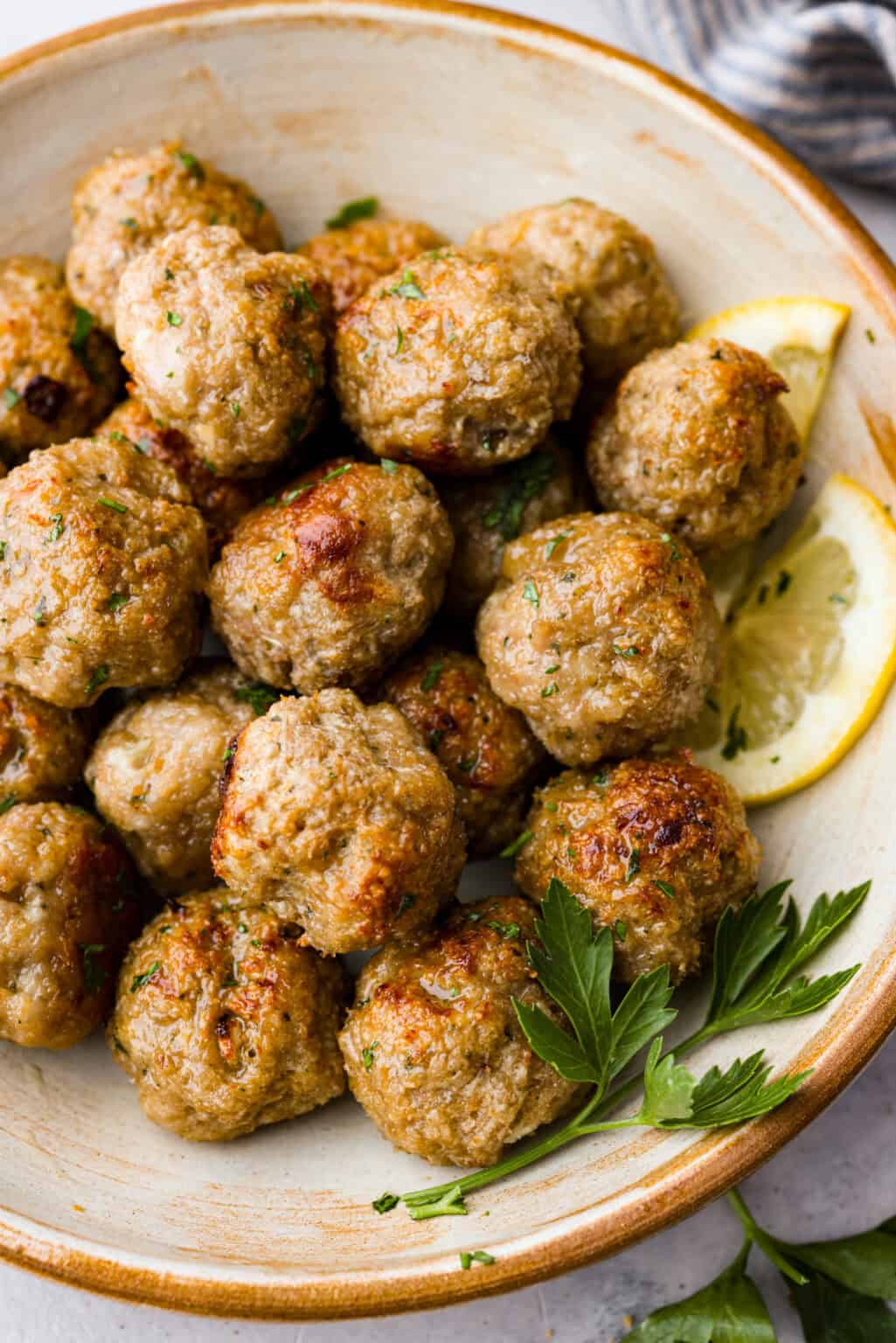 Easy Baked Turkey Meatballs | The Recipe Critic