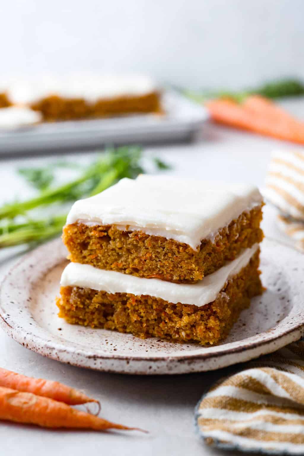 Carrot Cake Bars with Cream Cheese Frosting | The Recipe Critic