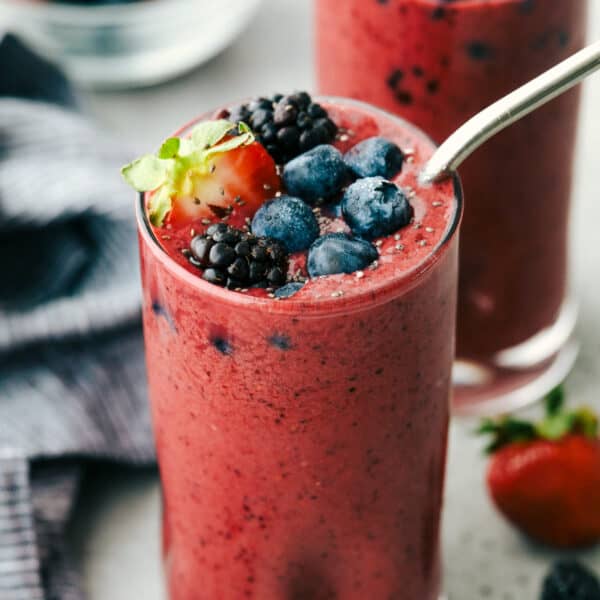 Simple Mixed Berry Smoothie Recipe | The Recipe Critic