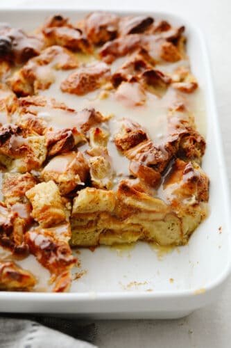 Decadent Croissant Bread Pudding Recipe | The Recipe Critic