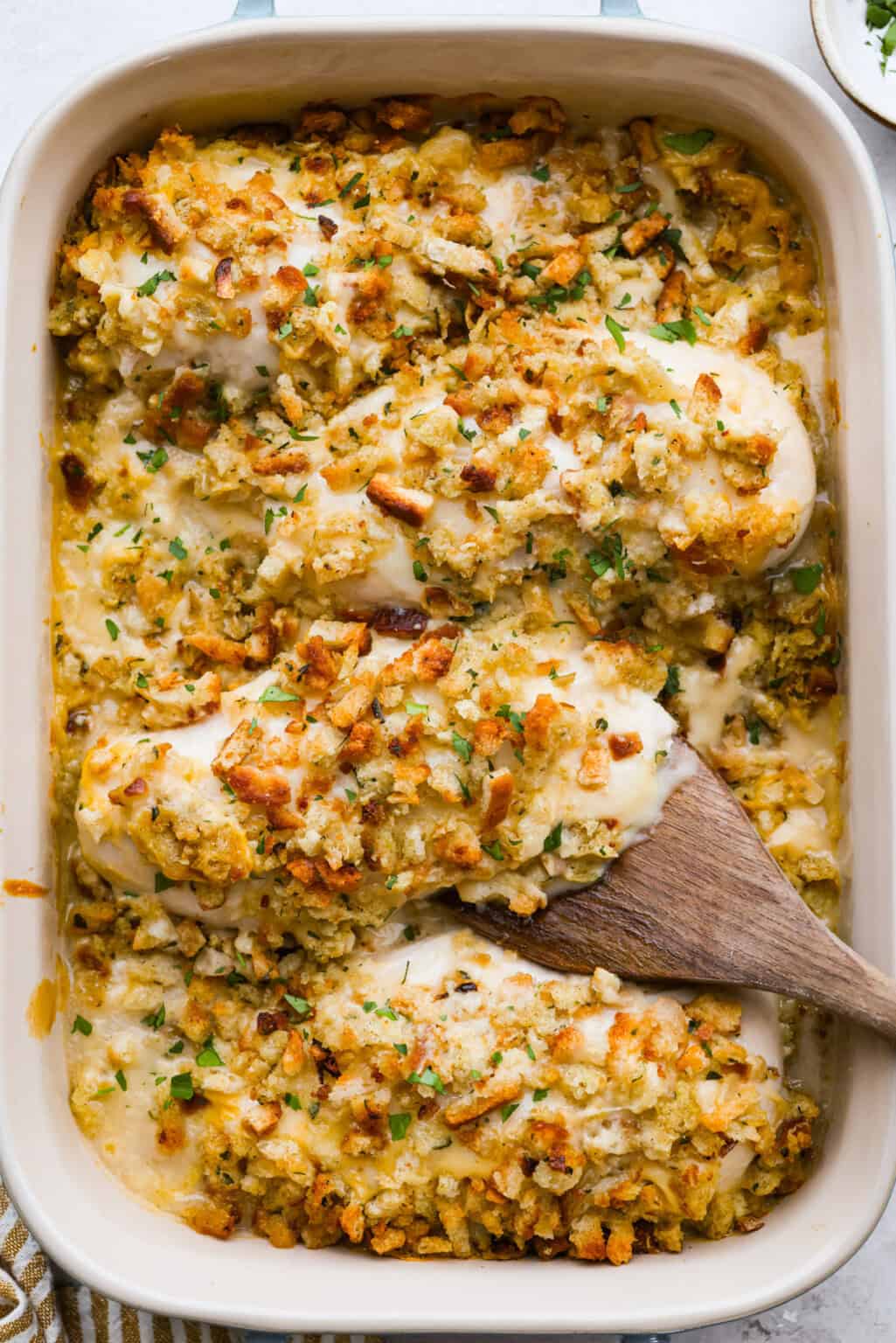 Swiss Chicken Bake (Creamy, Cheesy & Easy!) | The Recipe Critic