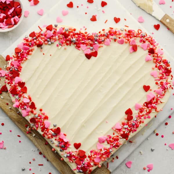 How to Make a Heart Shaped Cake Recipe | The Recipe Critic