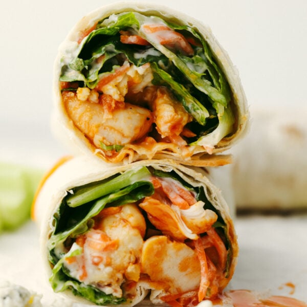 Easy Honey Buffalo Chicken Wrap Recipe | The Recipe Critic
