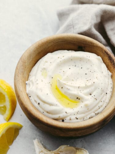 Lemon Garlic Aioli Sauce | The Recipe Critic