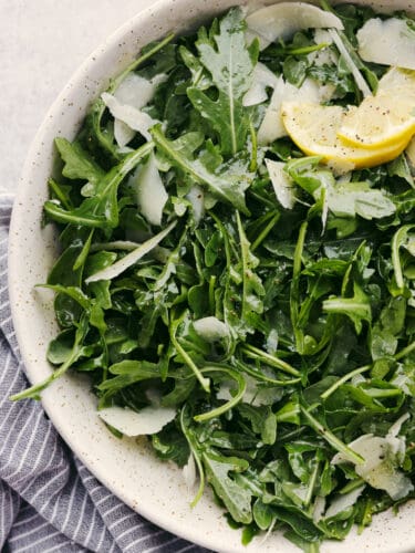 Arugula Salad With Lemon Vinaigrette | The Recipe Critic