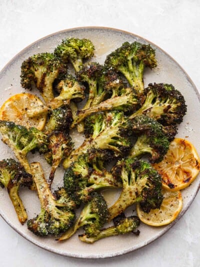 The Absolute Best Parmesan Garlic Grilled Broccoli | The Recipe Critic