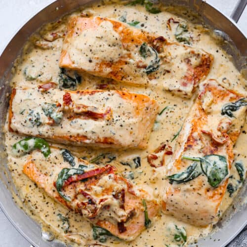 Insanely Good Creamy Tuscan Garlic Salmon | The Recipe Critic