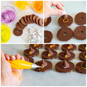 Witch Hat Cookies With Hershey's Kisses | The Recipe Critic