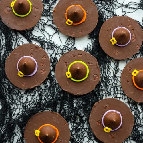 Witch Hat Cookies With Hershey's Kisses | The Recipe Critic