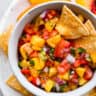 Fresh Peach Salsa Recipe | The Recipe Critic