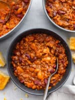 Cowboy Beans With Bacon and Ground Beef | The Recipe Critic