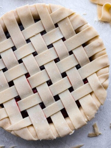 Lattice Pie Crust | The Recipe Critic