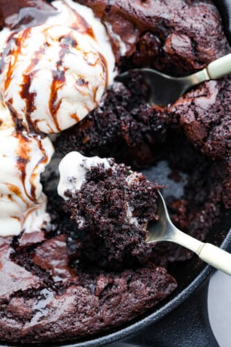Skillet Brownie Recipe | The Recipe Critic