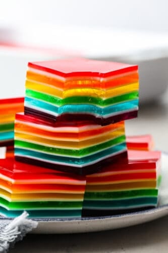 Rainbow Jello Recipe | The Recipe Critic