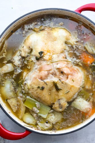 How to Boil a Whole Chicken | The Recipe Critic