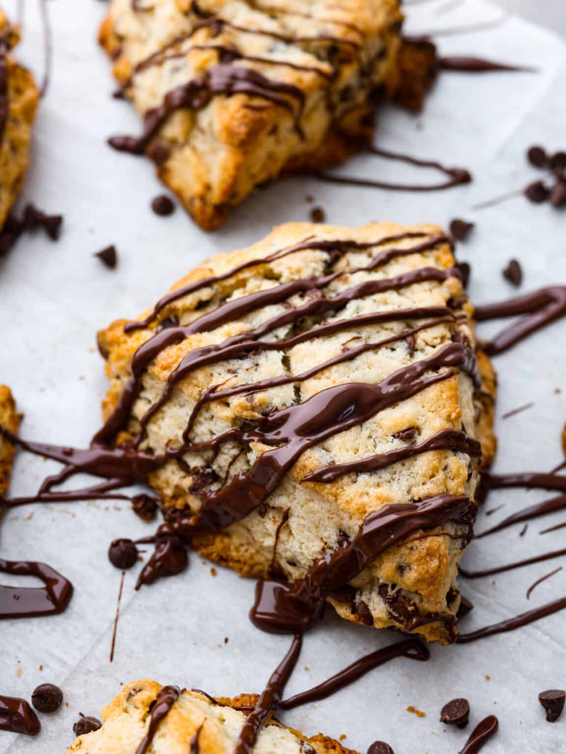 Chocolate Chip Scones | The Recipe Critic