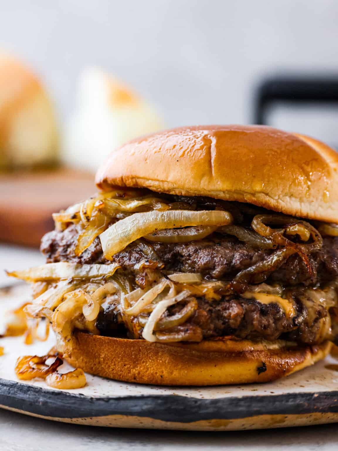 The BEST Oklahoma Fried Onion Burgers | The Recipe Critic