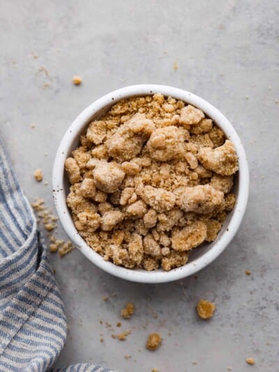 Easy Streusel Topping Recipe | The Recipe Critic