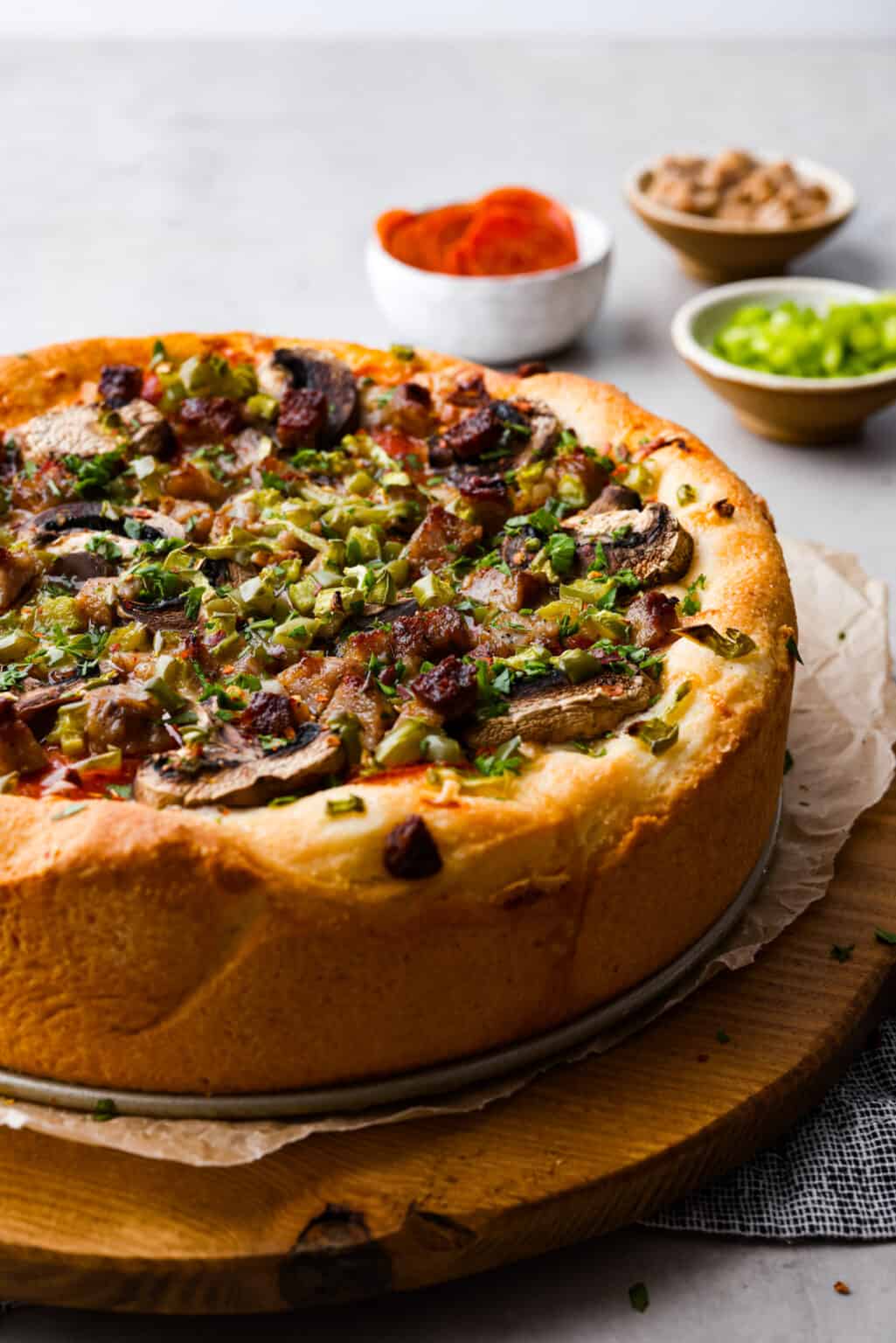 Deep Dish Pizza (Authentic Chicago Style!) | The Recipe Critic