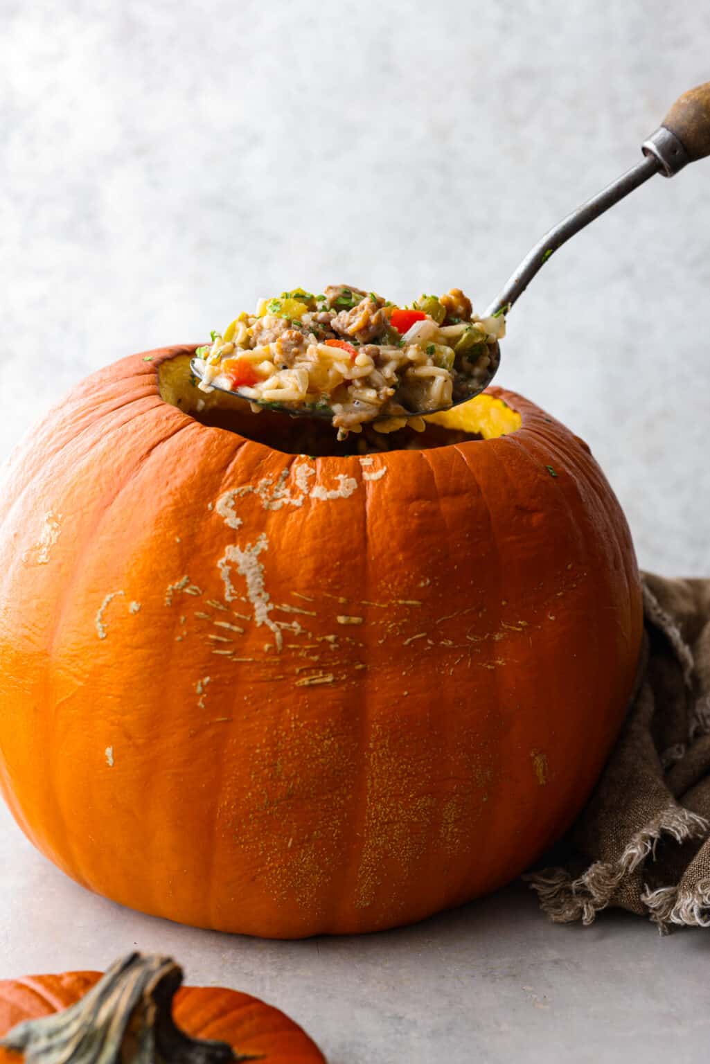 Dinner in a Pumpkin Recipe | The Recipe Critic