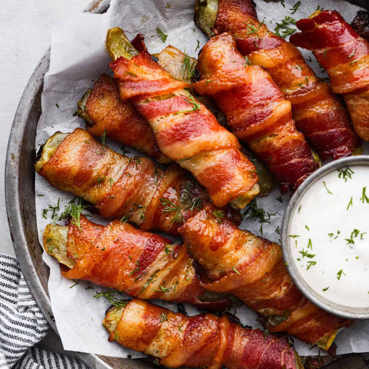 Bacon Wrapped Pickles | The Recipe Critic