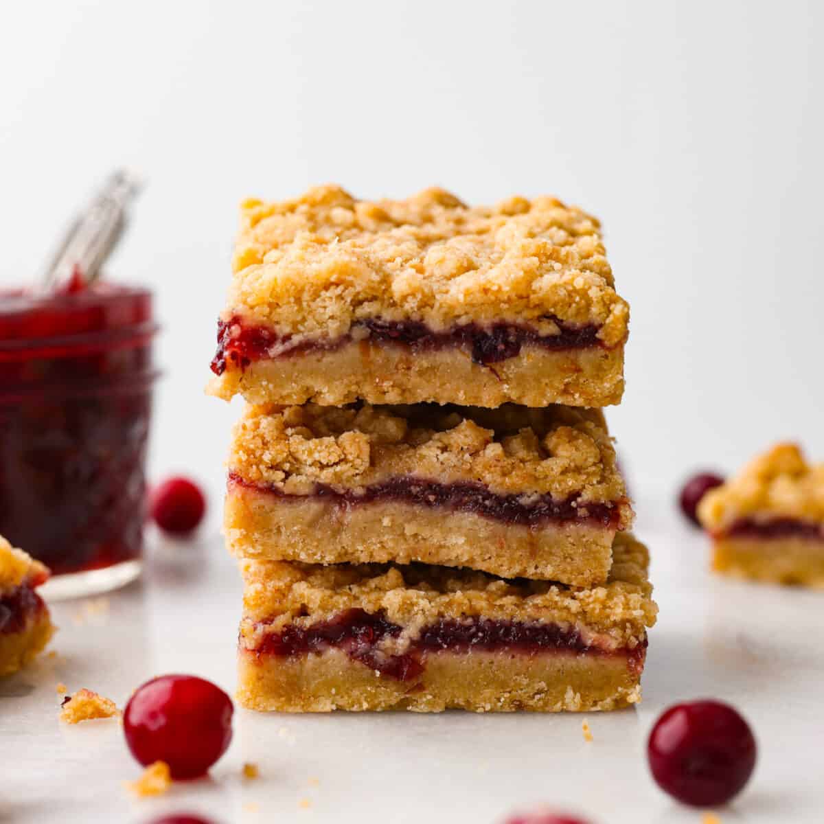 Creamy Cranberry Bars