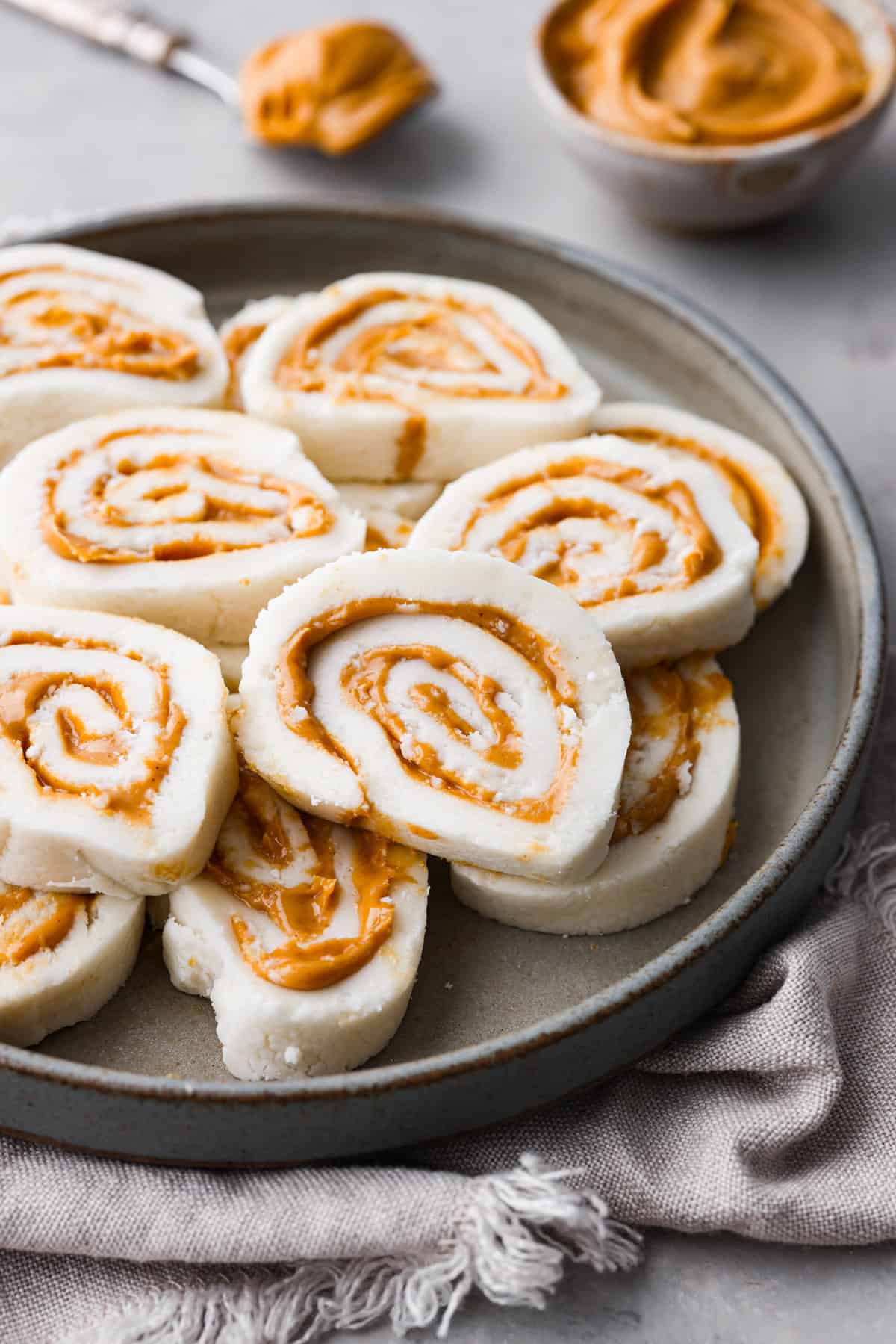 Peanut Butter Pinwheel Candy