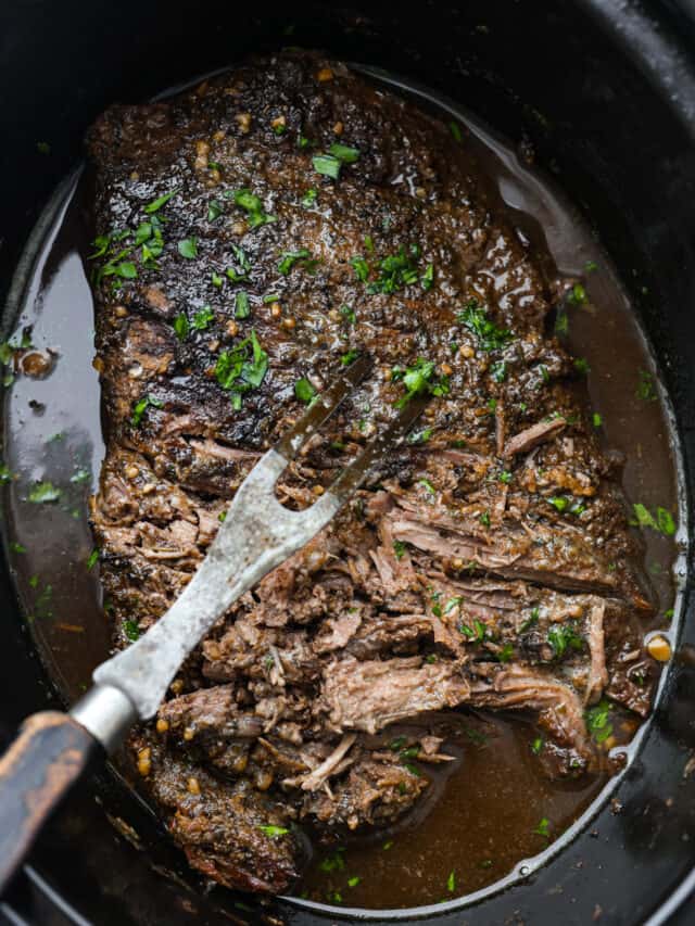 Slow Cooker Balsamic Beef Recipe | The Recipe Critic