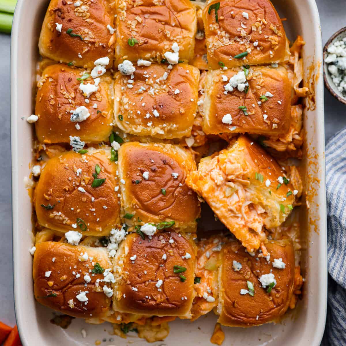 Best Buffalo Chicken Sliders Recipe | The Recipe Critic