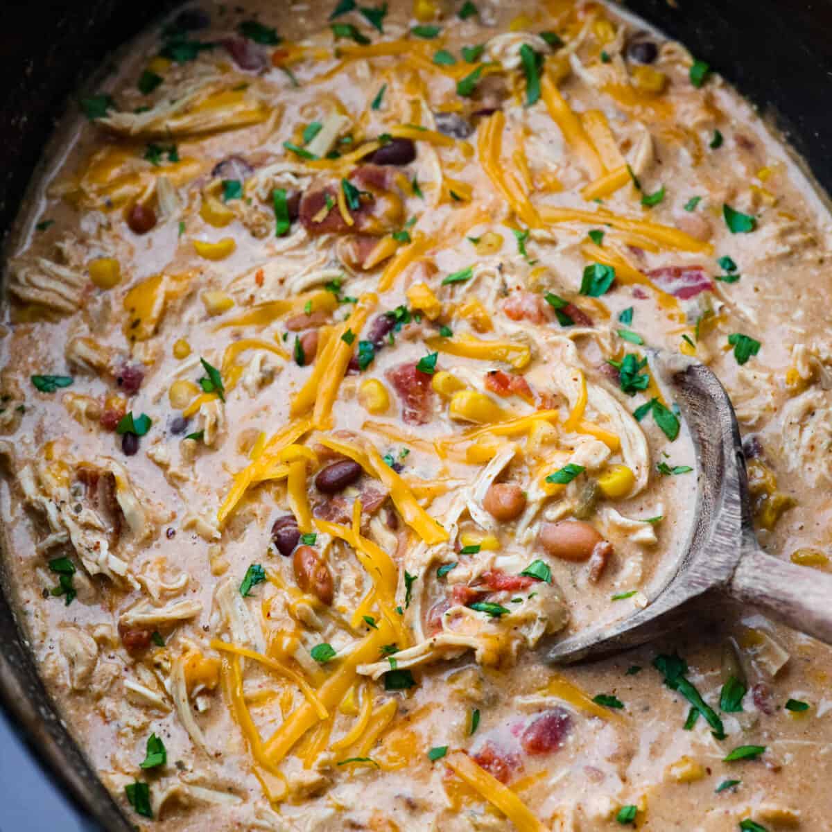 Crack Chicken Chili in the Crockpot | The Recipe Critic