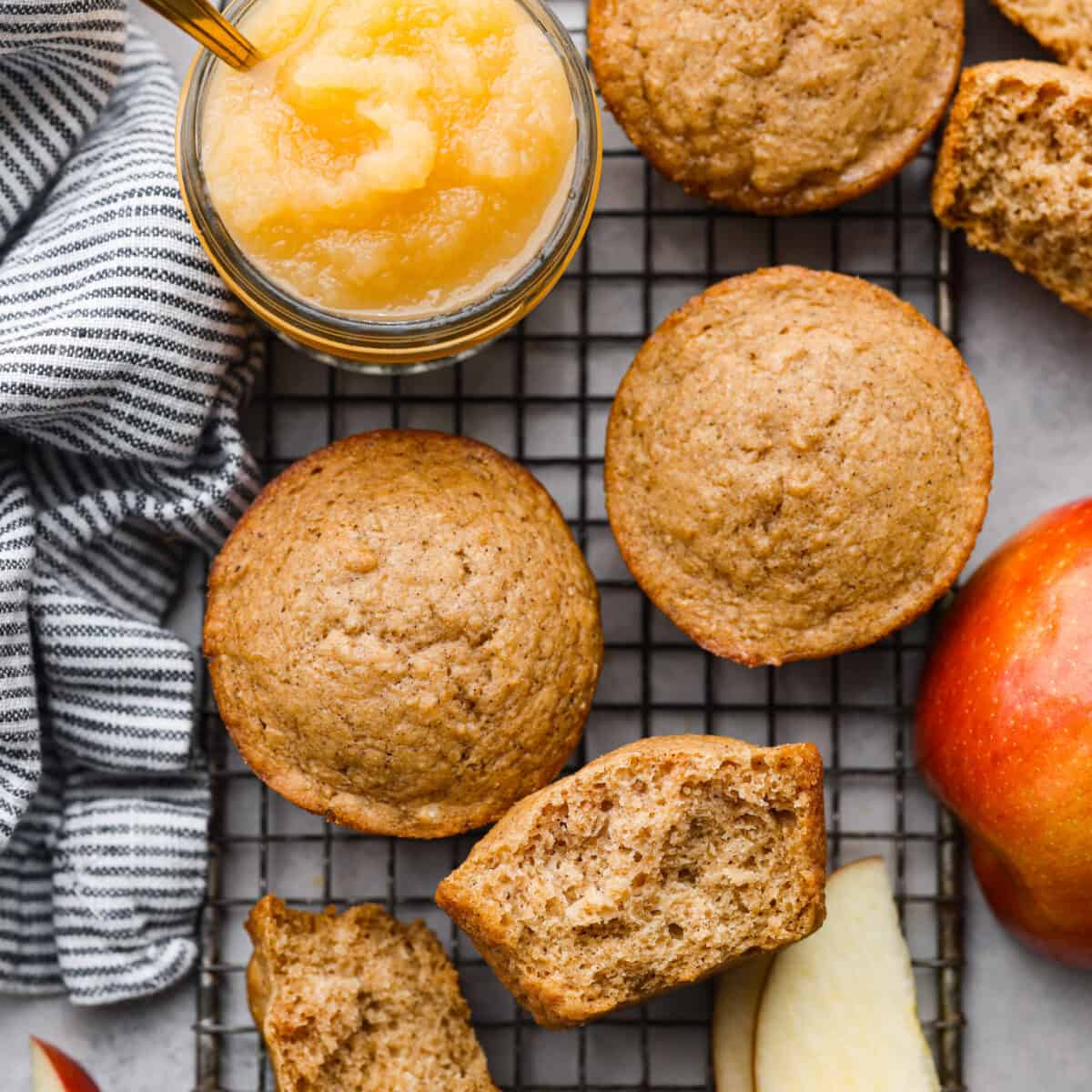 Applesauce Muffins (No Eggs, Oil, or Sugar!) | The Recipe Critic