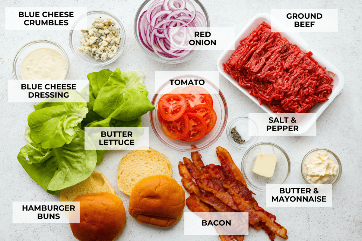 Blue Cheese Burger Recipe | The Recipe Critic