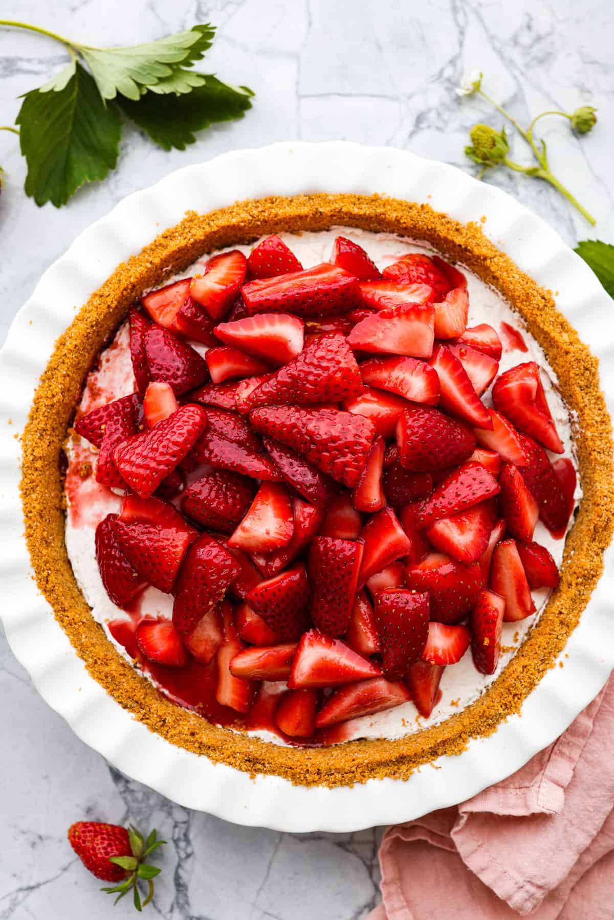 Strawberry Cream Cheese Pie