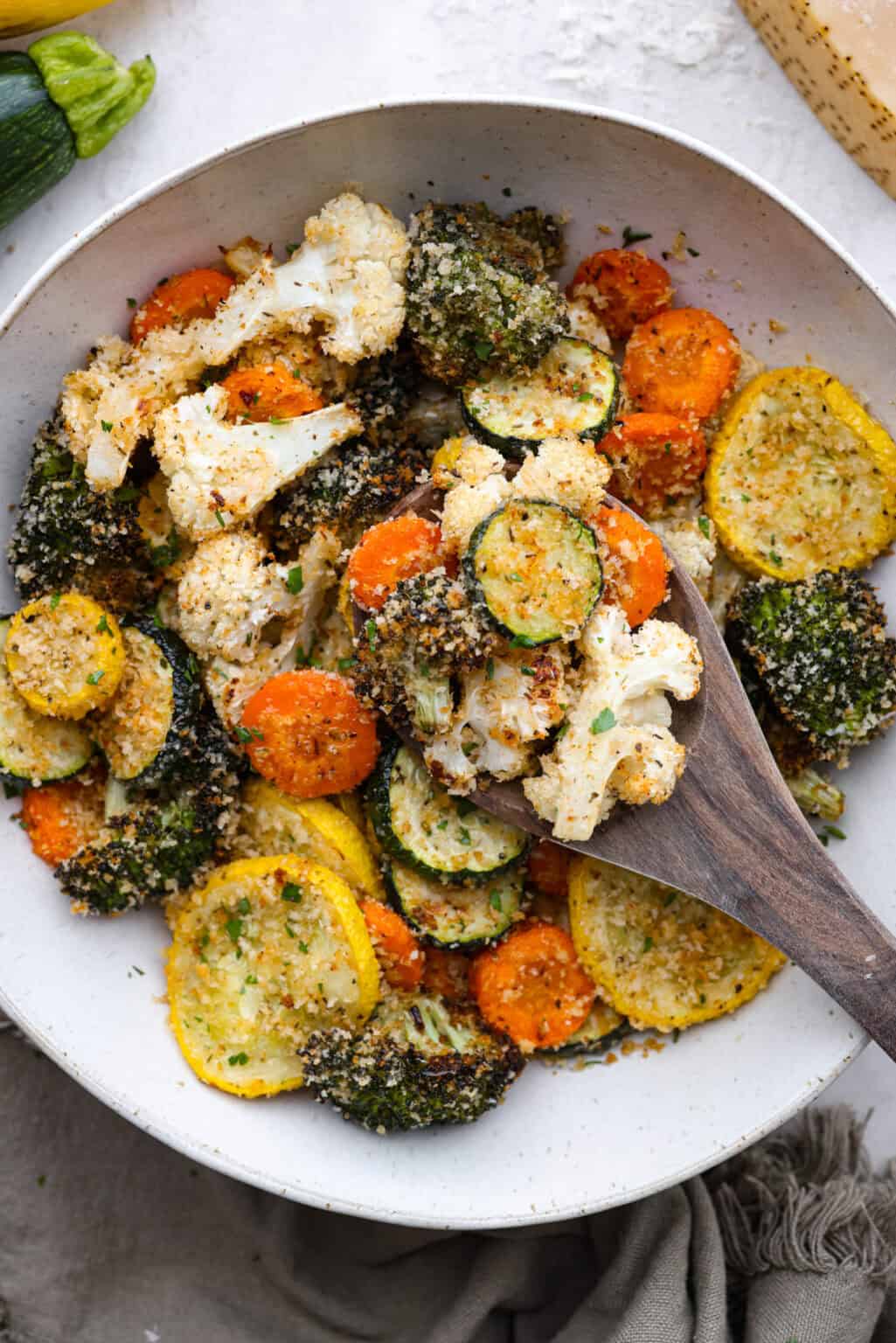 Parmesan Roasted Vegetables Recipe | The Recipe Critic