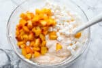 Peach Fluff Salad | The Recipe Critic
