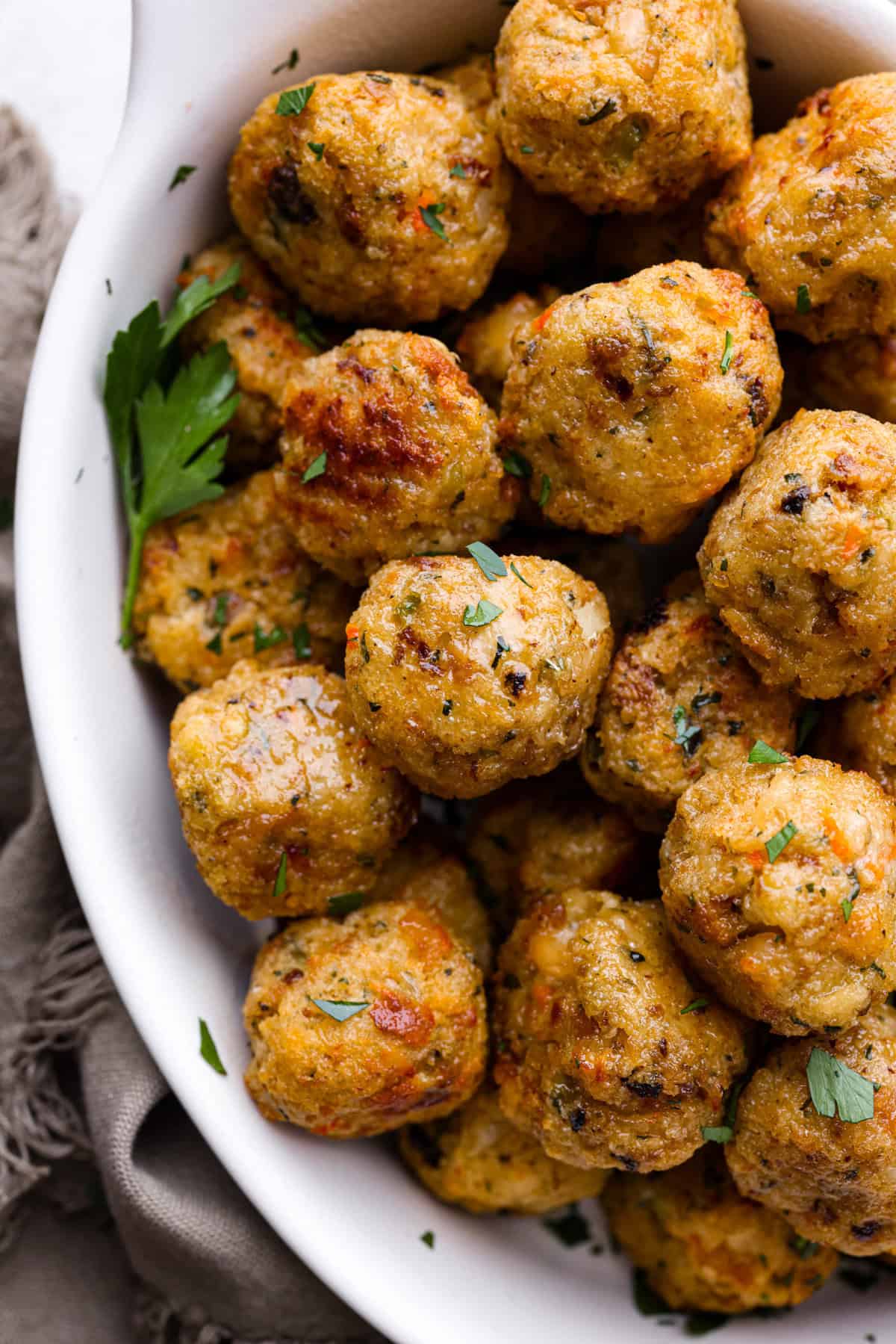 Turkey Stuffing Balls | The Recipe Critic