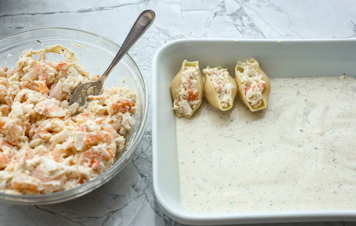 Seafood Stuffed Shells | The Recipe Critic