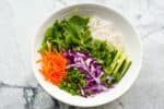 Spring Roll in a Bowl With Peanut Sauce| The Recipe Critic