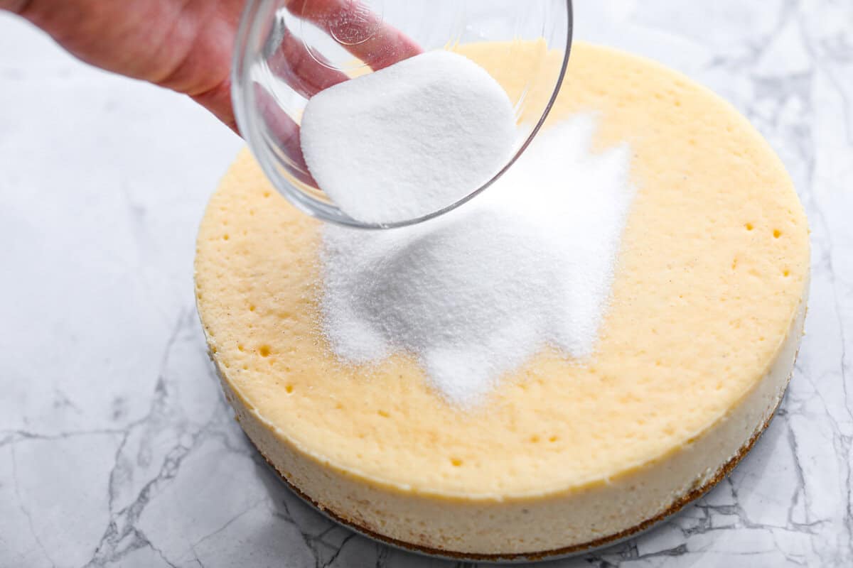 Creme Brulee Cheesecake | The Recipe Critic