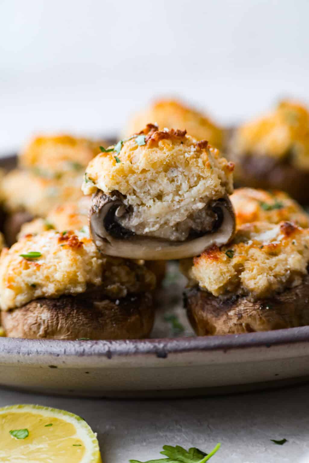 Crab Stuffed Mushrooms Recipe The Recipe Critic