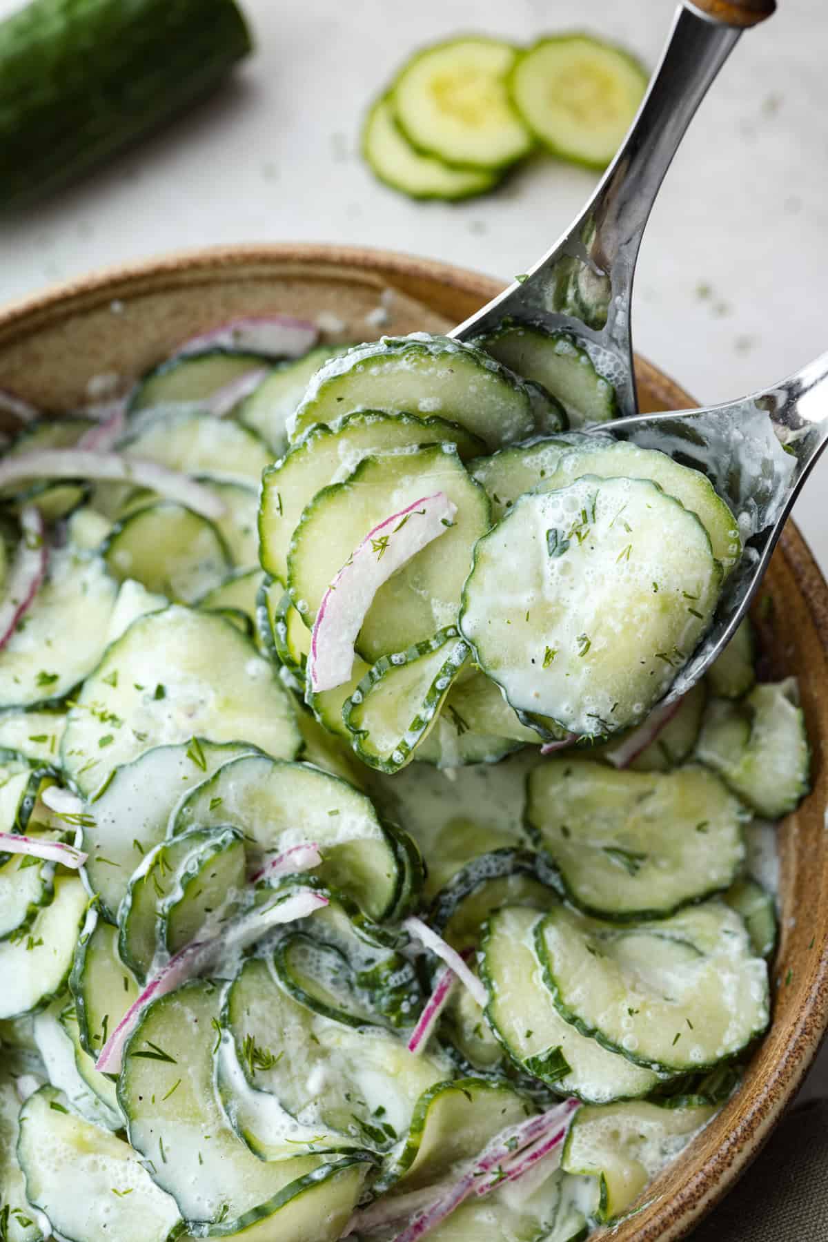 German Cucumber Salad | The Recipe Critic